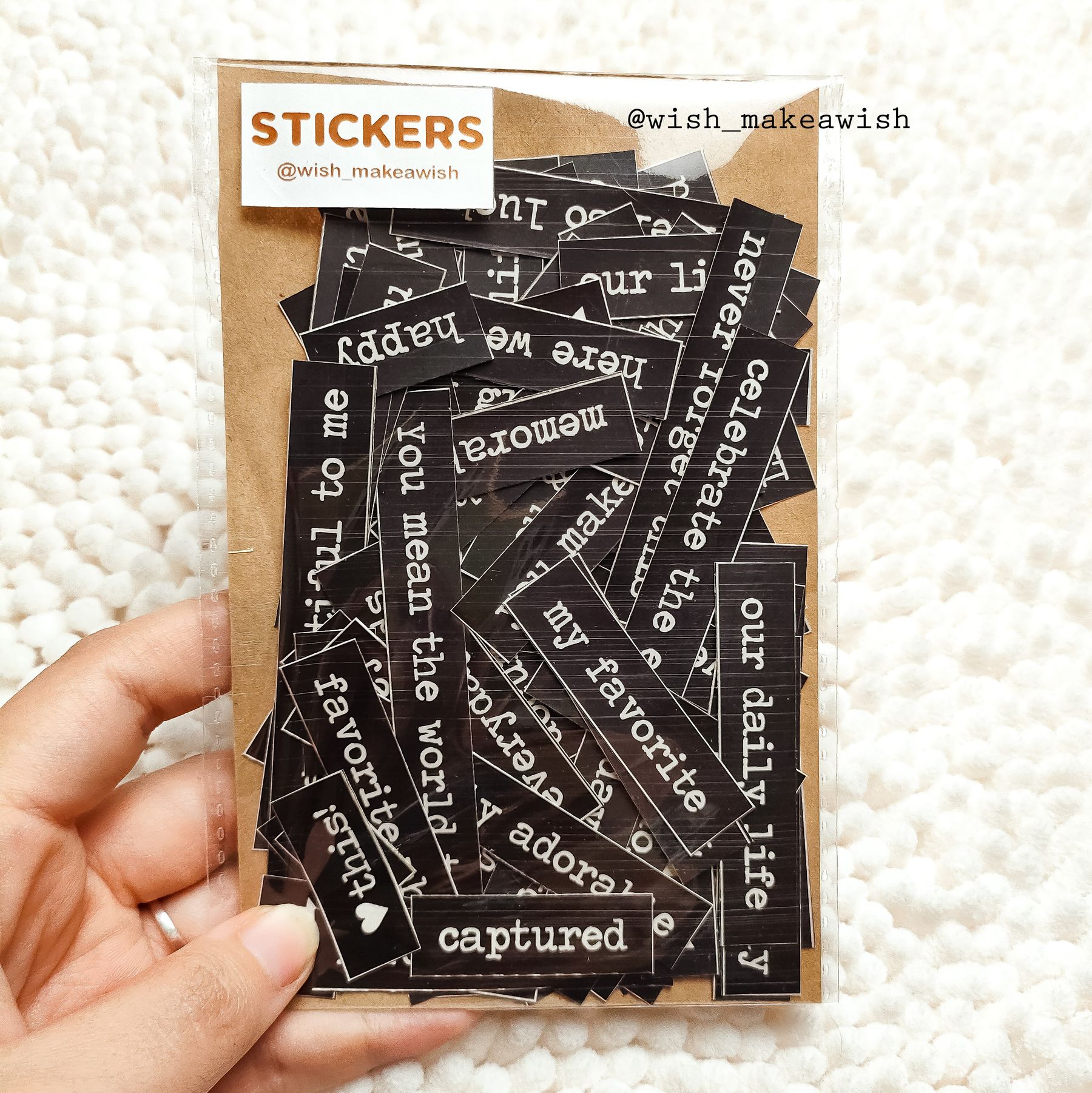 English words sticker pack | Wish Gallery