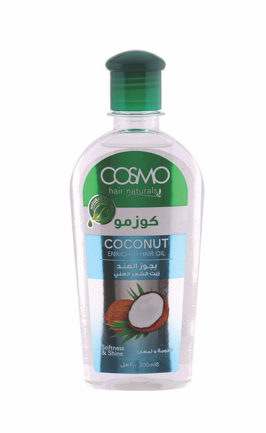 COSMO COCONUT ENRICHED HAIR OIL 200ML | NICHE TRADING QATAR