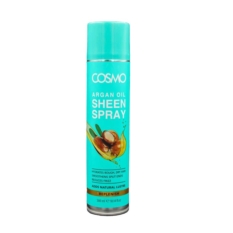 COSMO ARGAN OIL SHEEN SPRAY 300ML | NICHE TRADING QATAR
