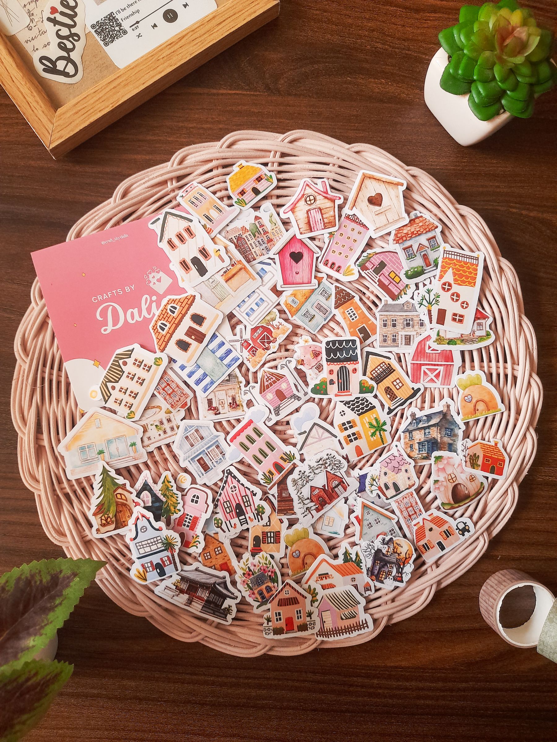 Homes Stickers Pack | Crafts By Dalia