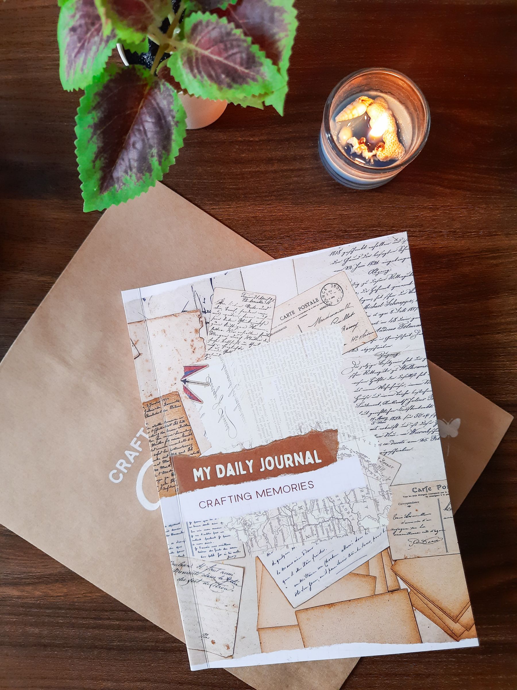 Vintage Journal (Craft Papers) | Crafts By Dalia